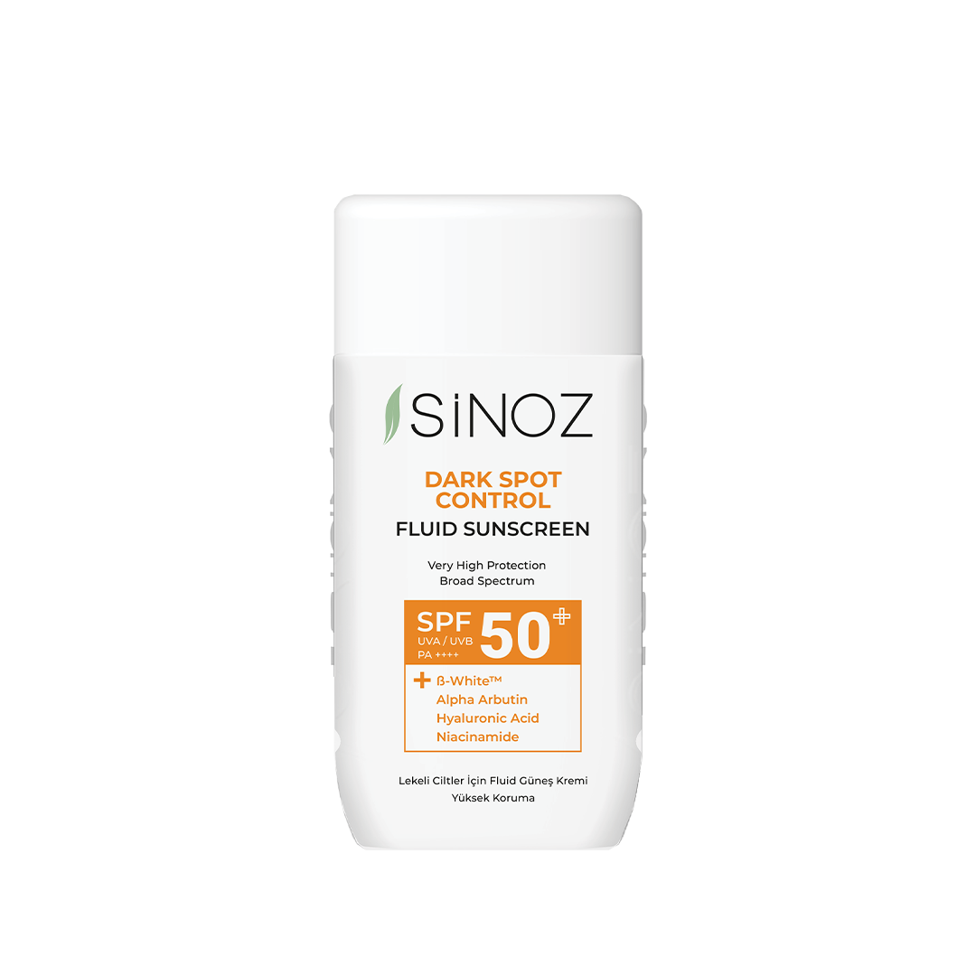 Dark Spot Control Fluid Sunscreen SPF 50 + – Sinoz Cosmetics