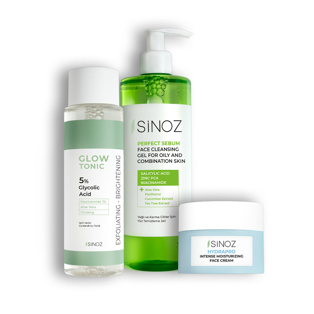 Oily skin set – Sinoz Cosmetics